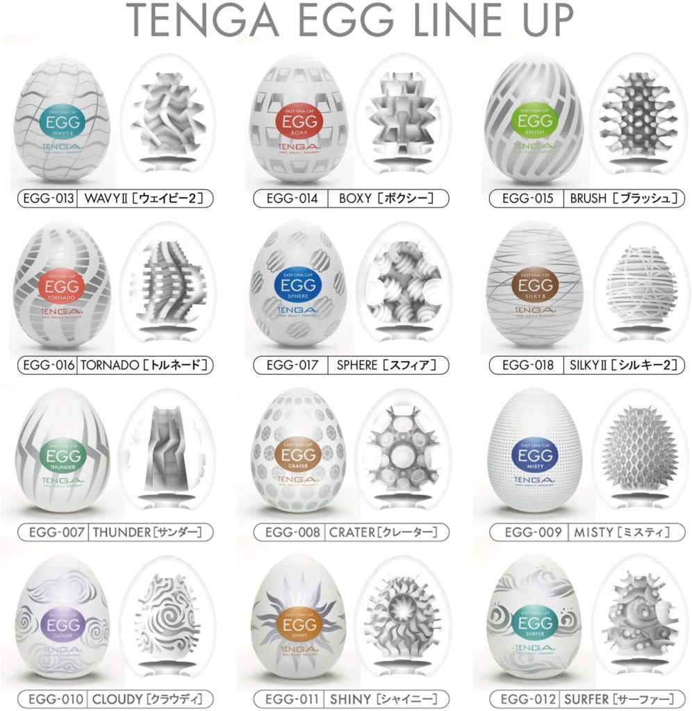 TENGA EGG 6 Standard Package - TITIP JEPANG
