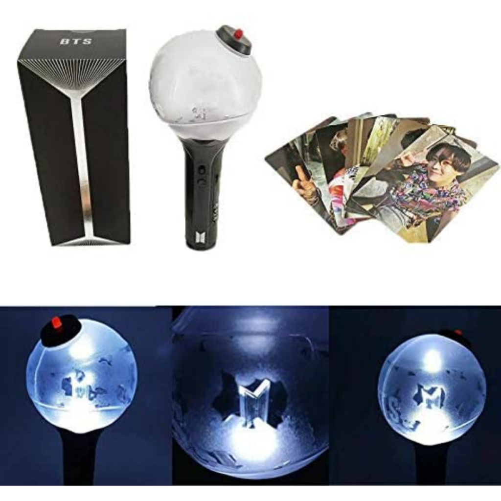 BTS Light Stick Bantan Boys Light Stick Aid Stick Bluetooth Bomb Light ...
