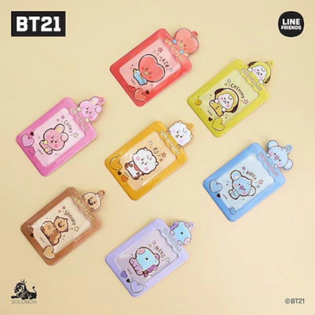 BT21 Official Goods Trading Card Case - TITIP JEPANG