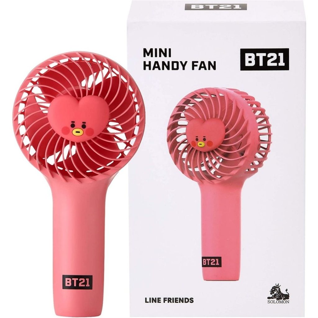 BT21 Mini Portable Fan TATA - TITIP JEPANG