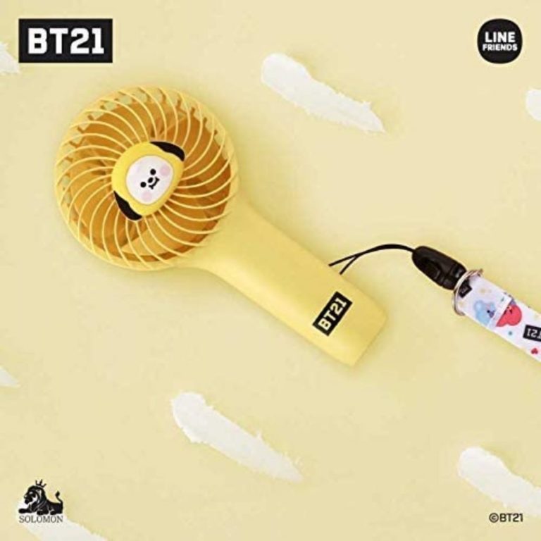 BT21 Mini Portable Fan CHIMMY - TITIP JEPANG