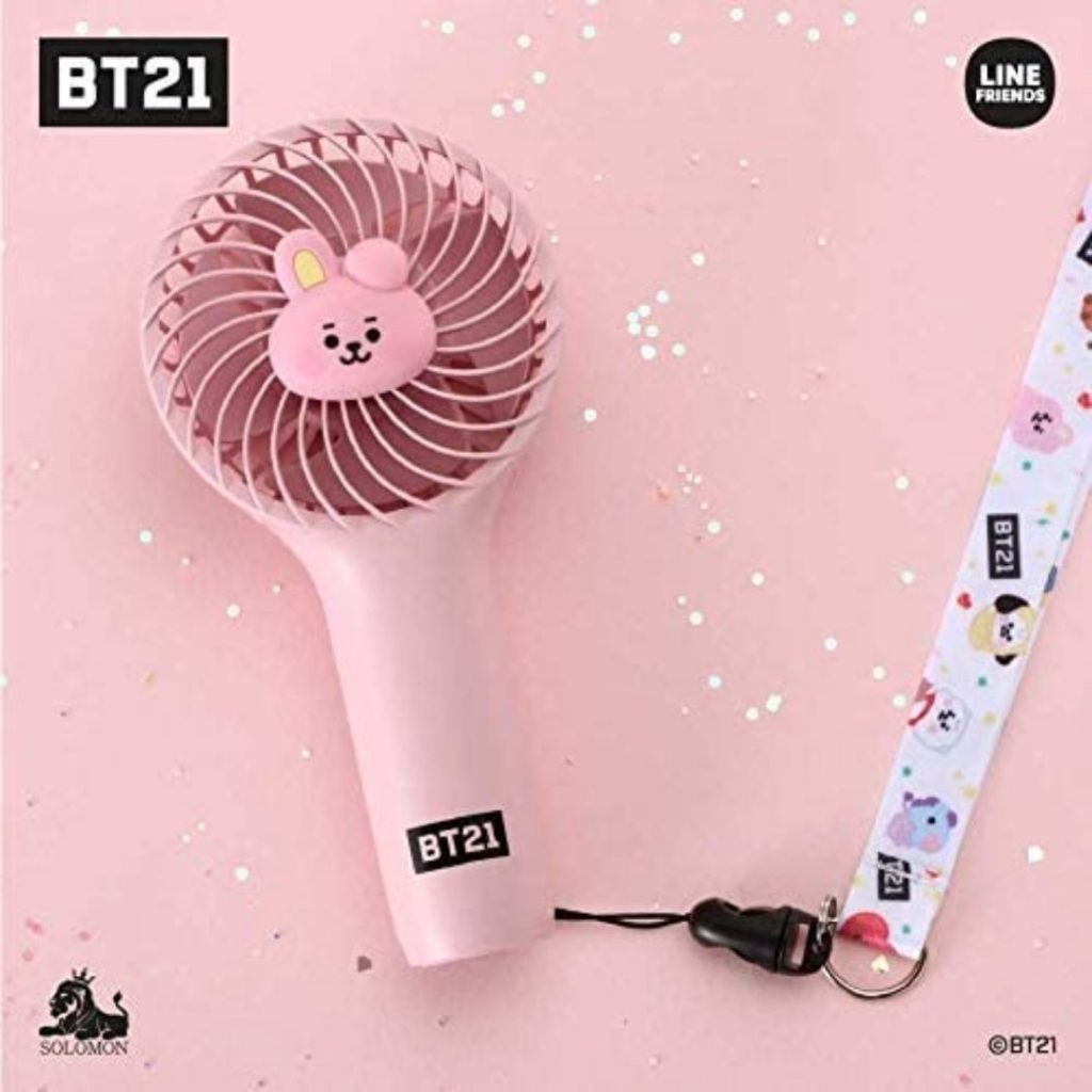 BT21 Mini Portable Fan COOKY - TITIP JEPANG