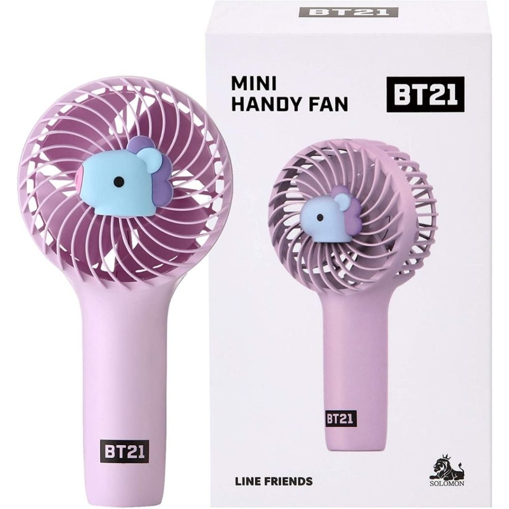 BT21 Mini Portable Fan MANG - TITIP JEPANG