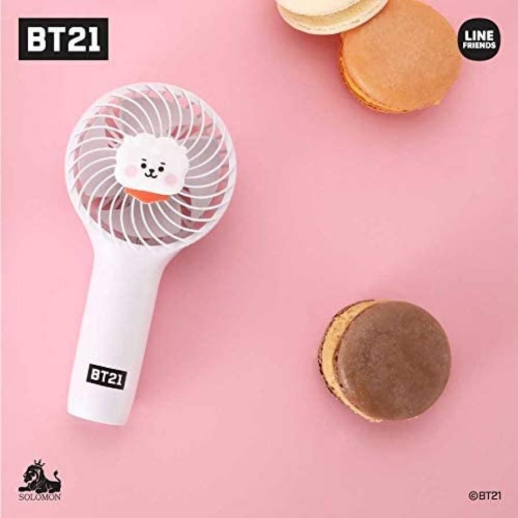 BT21 Mini Portable Fan RJ - TITIP JEPANG