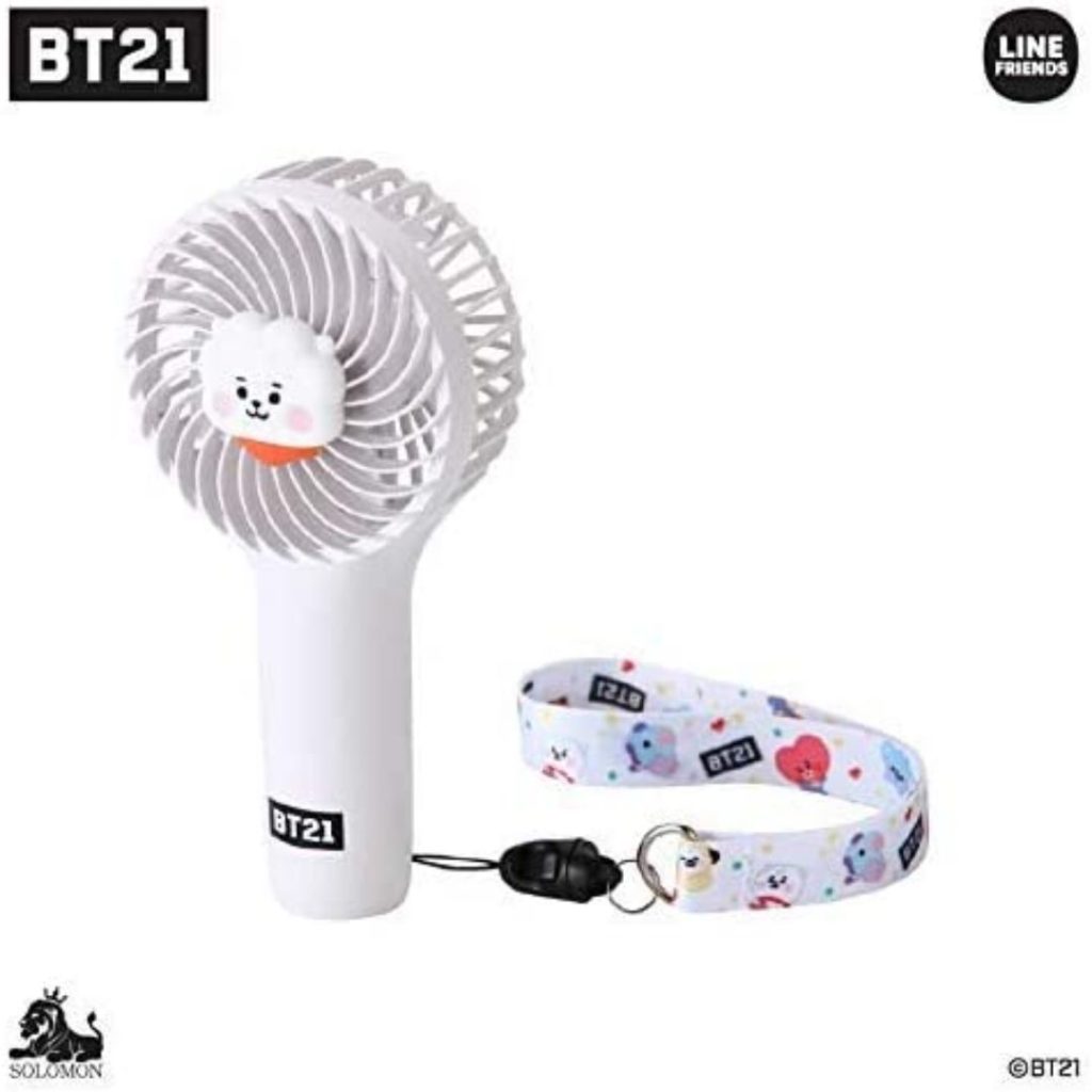 BT21 Mini Portable Fan RJ - TITIP JEPANG