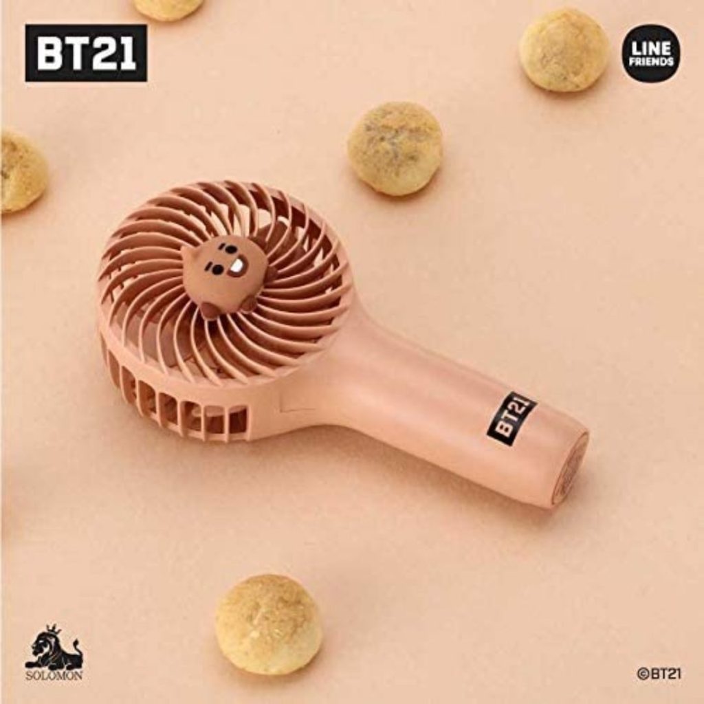 BT21 Mini Portable Fan SHOOKY - TITIP JEPANG