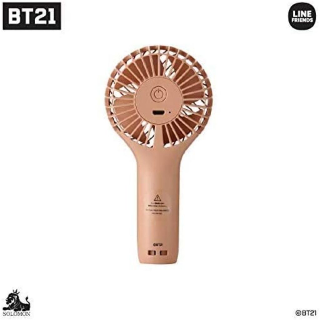 BT21 Mini Portable Fan SHOOKY - TITIP JEPANG
