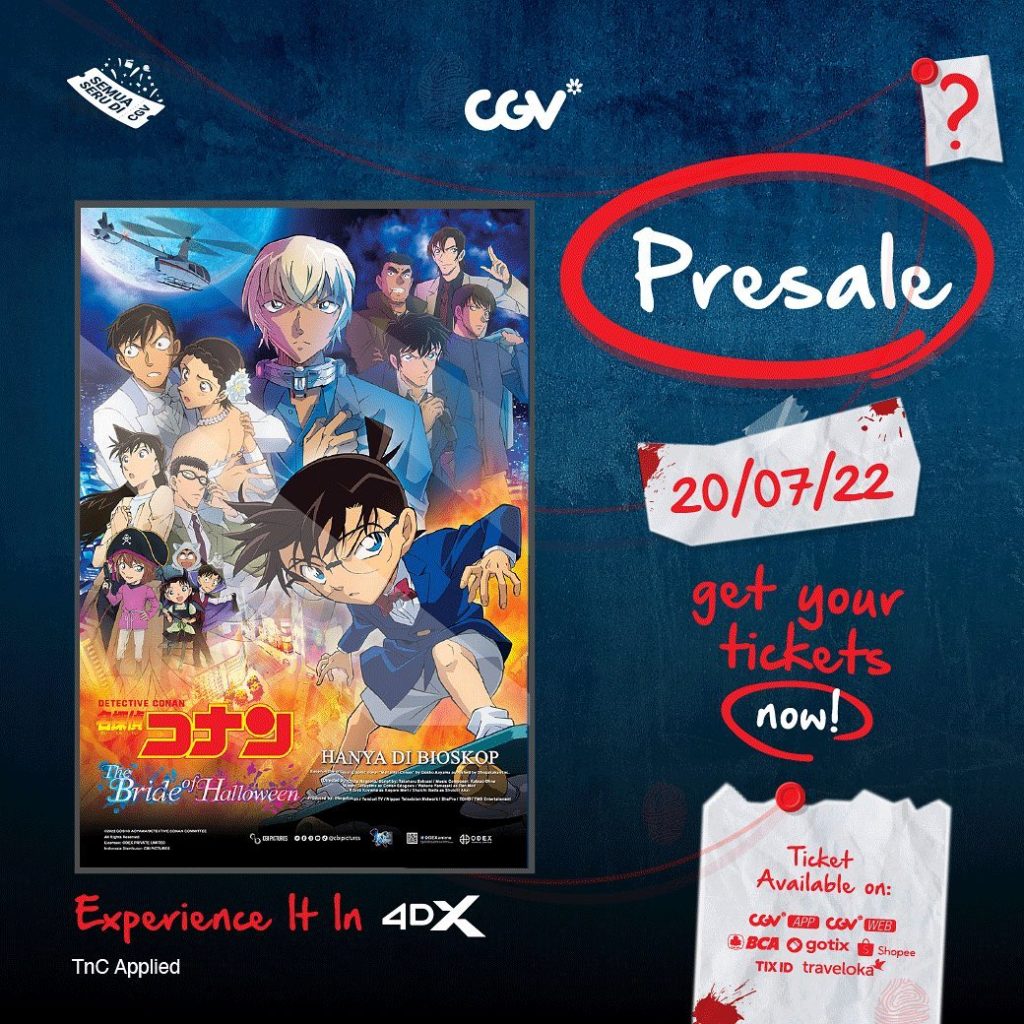 Layanan Streaming Bstation Hadirkan Film Detective Conan: The Bride of ...