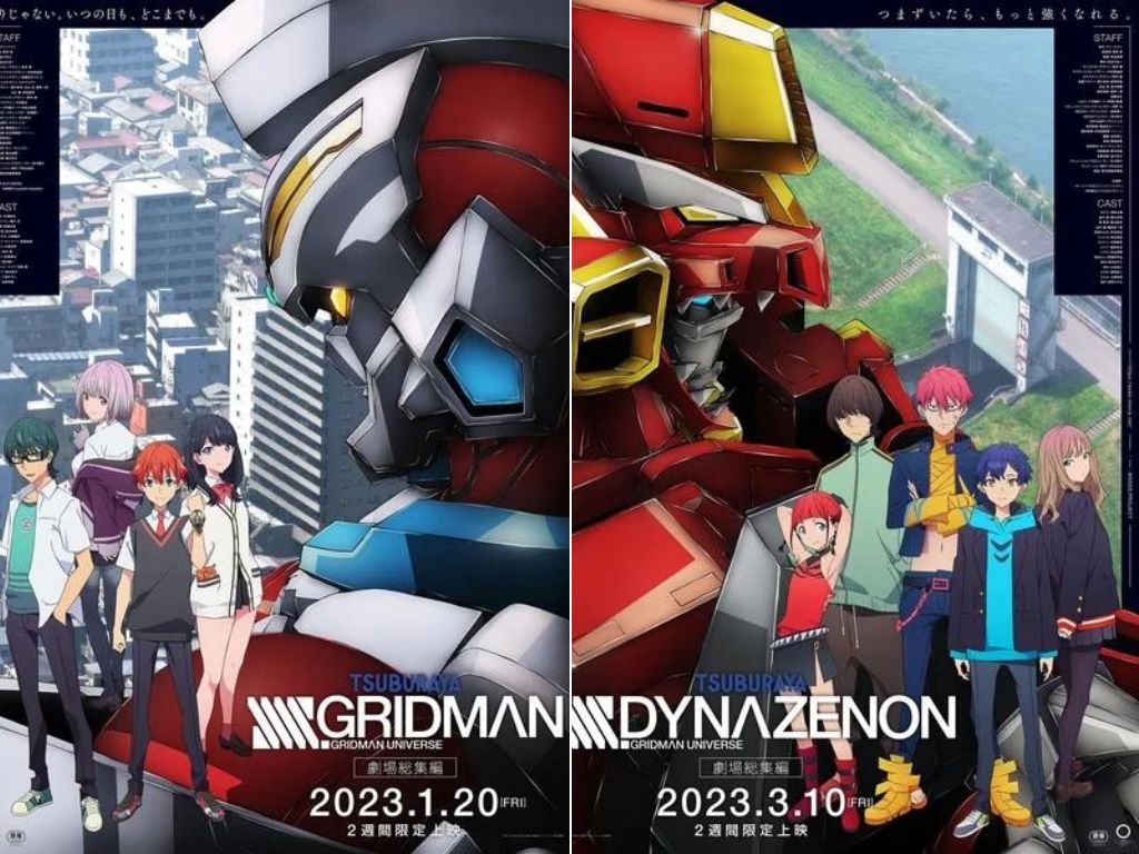Film SSSS.Gridman dan SSSS.Dynazenon Tayang Sebelum Gridman Universe - TITIP JEPANG
