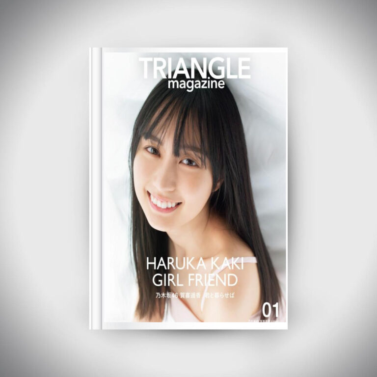 TRIANGLE magazine 01 Nogizaka46 Haruka Kaki cover (postcard) - TITIP JEPANG