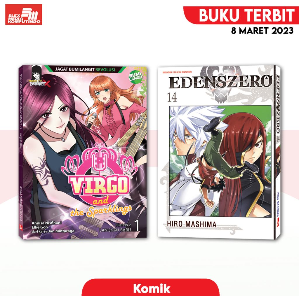 Jadwal Terbit Komik 8 Maret 2023 Elex Media Komputindo & m&c! - TITIP JEPANG