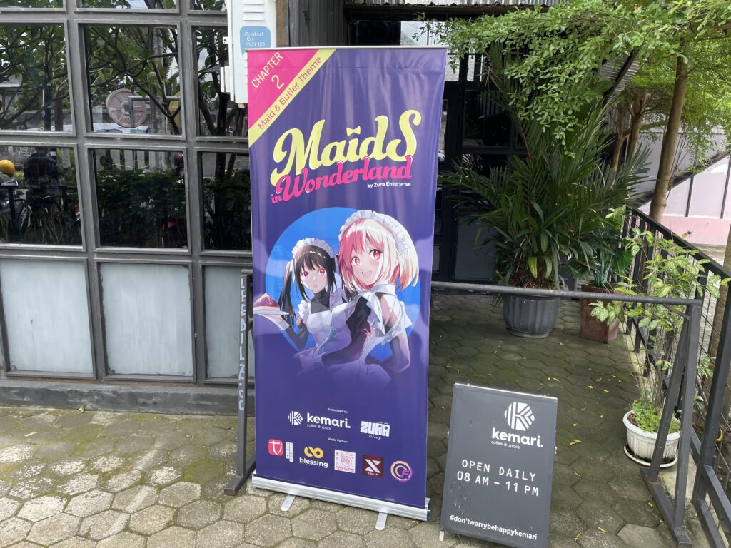 Intip Keseruan Maid Cafe di Maids in Wonderland Jogja - TITIP JEPANG