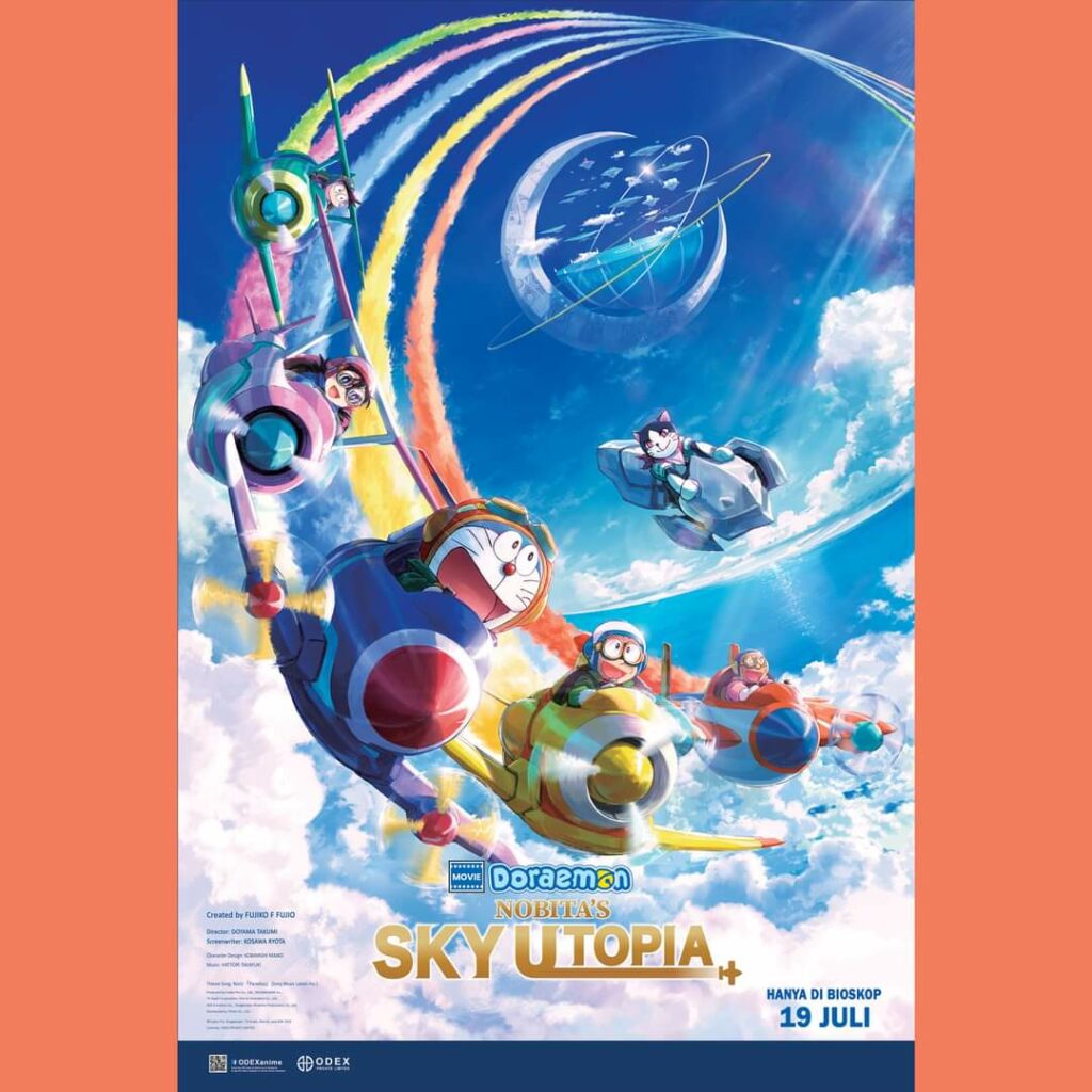 Doraemon The Movie: Nobita's Sky Utopia Tayang di Indonesia. Beradu ...
