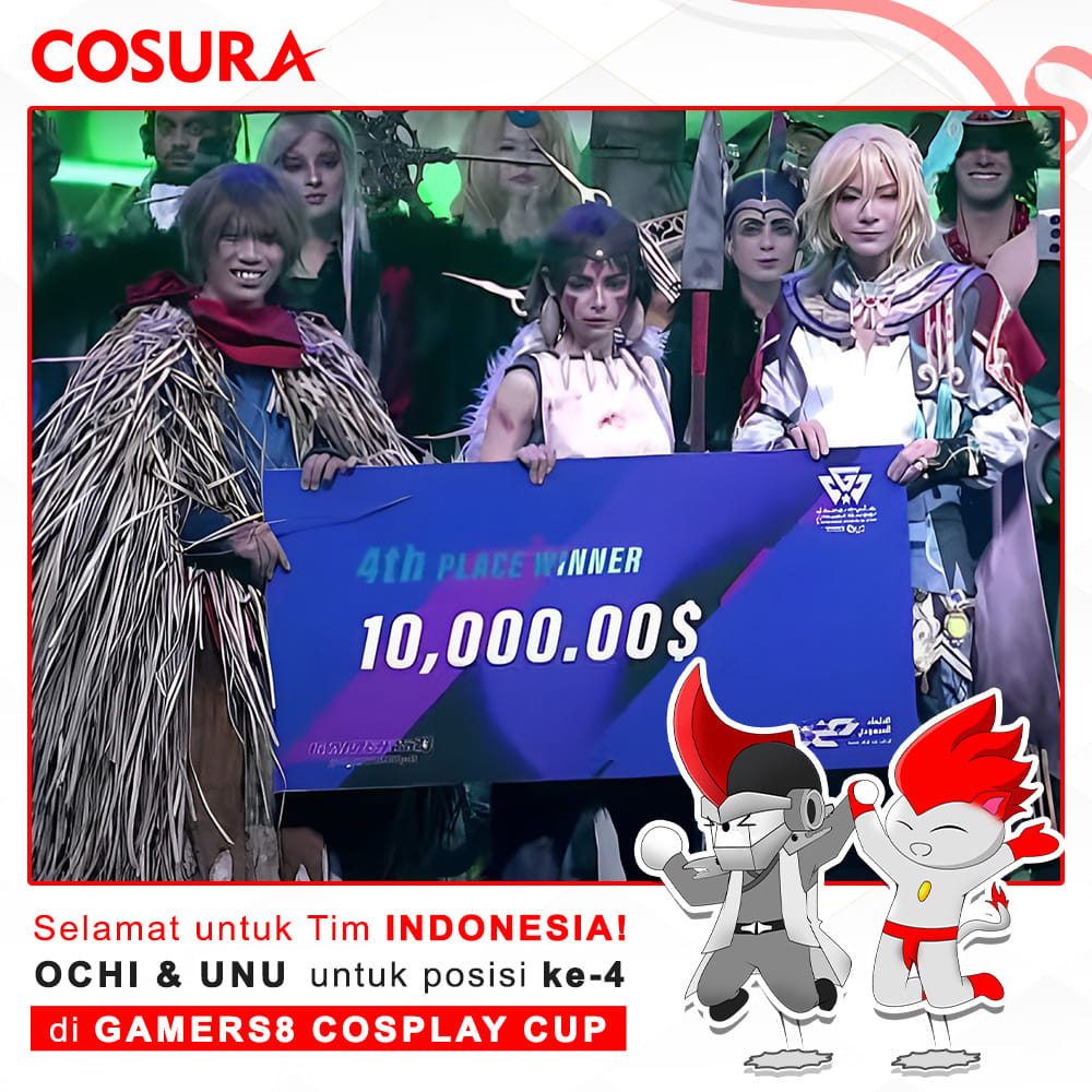 Selamat, Gamers8 Cosplay Cup Indonesia Lebih Unggul dari Jepang - TITIP ...