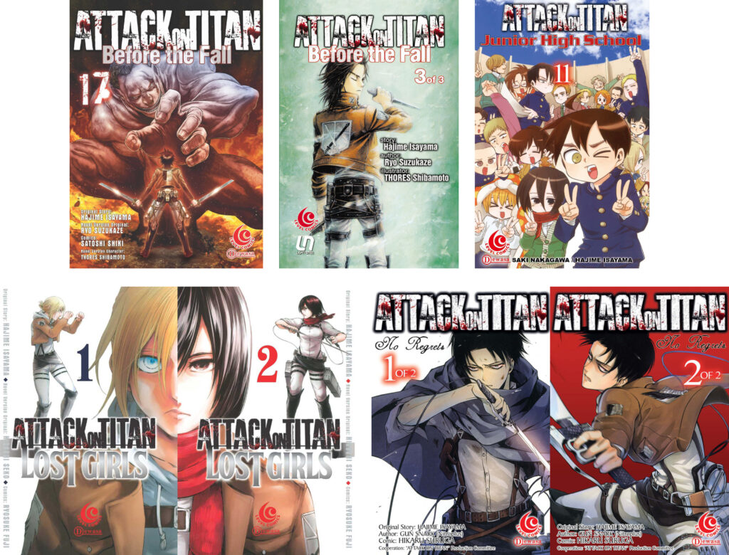 Liputan Acara Launching Komik Attack on Titan Bind Up Edition dari Elex ...