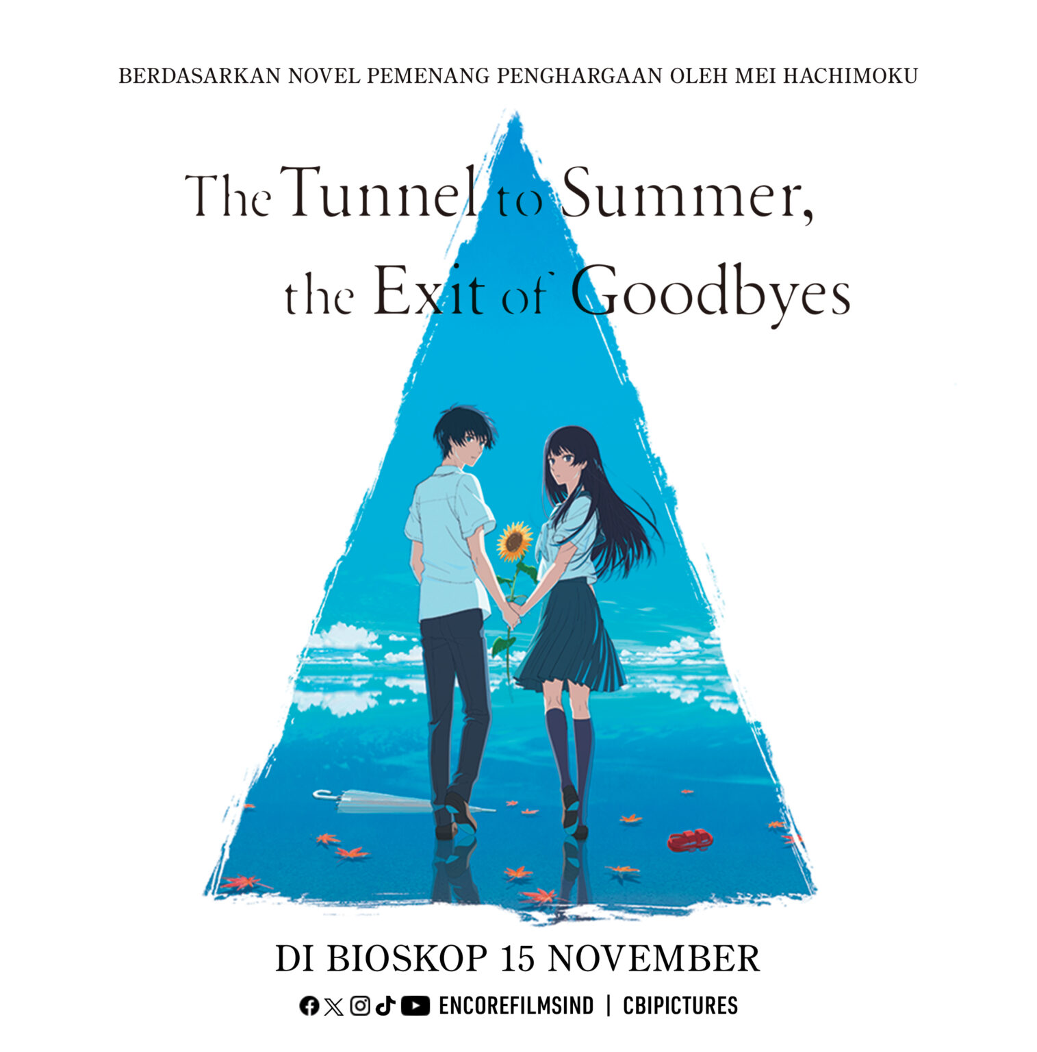 Film The Tunnel To Summer, The Exit of Goodbyes Tayang di Bioskop Indonesia - TITIP JEPANG