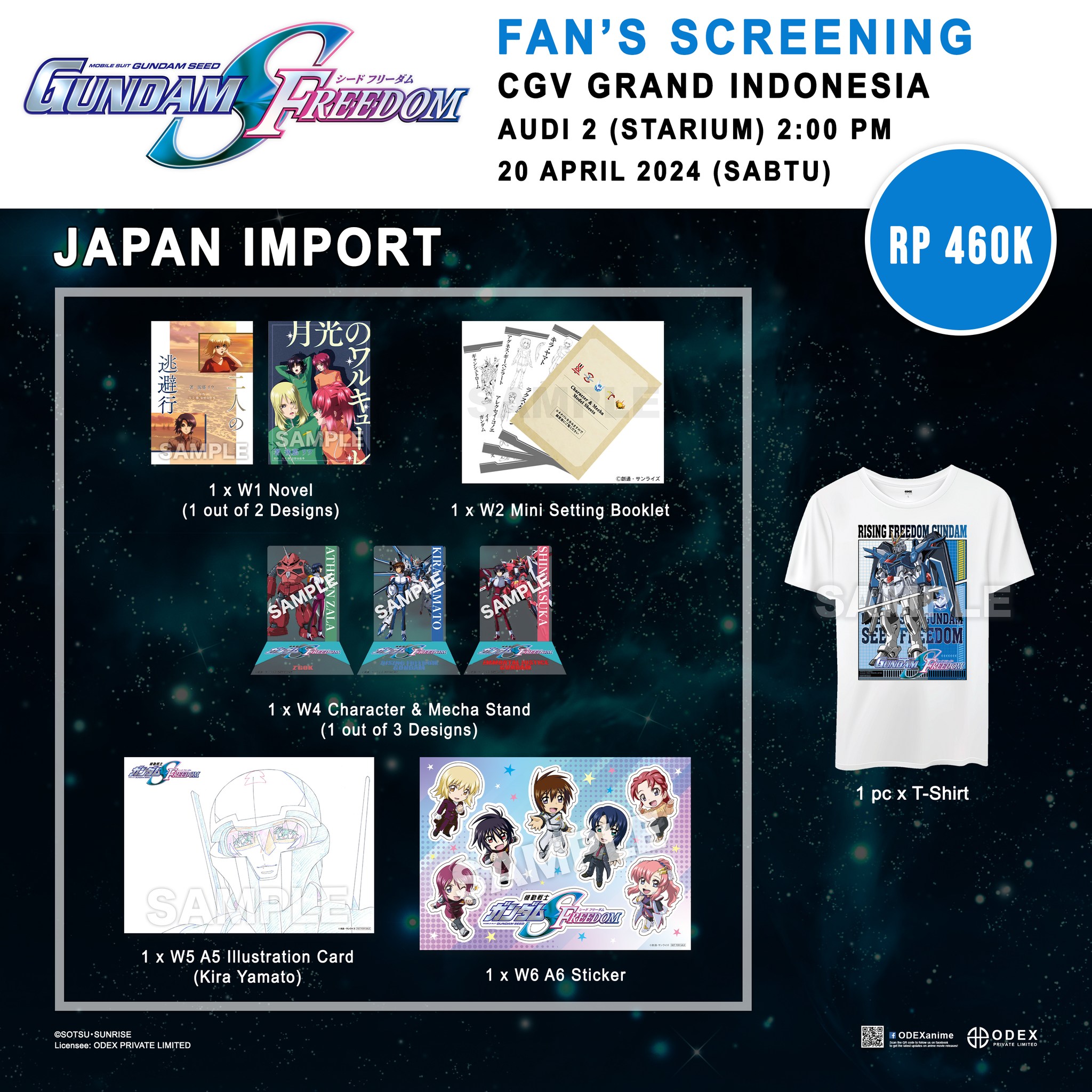 Jadwal Tayang Fans Screening Gundam SEED FREEDOM di Indonesia! - TITIP ...