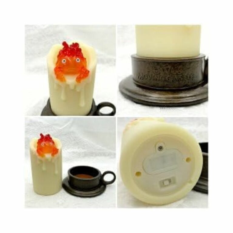 Studio Ghibli Candle Light Howl's Moving Castle Calcifer's Wobble ...