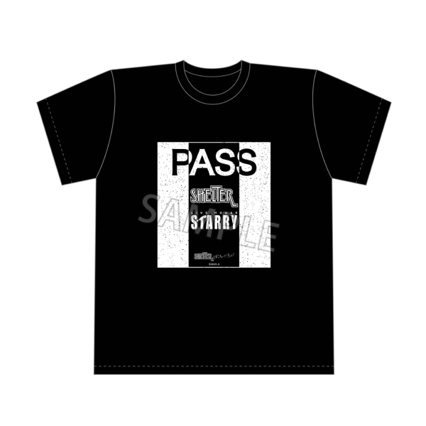 Kaos SHELTER×Bocchi Za Rock! T-shirt Backstage Pass - TITIP JEPANG