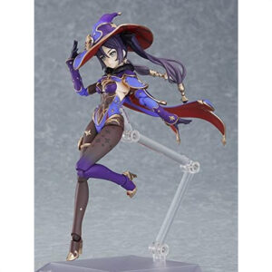 MAXFACTORY Genshin Impact figma Mona Underwater Phantom Wish ver. Bawa Penyihir Hydro ...