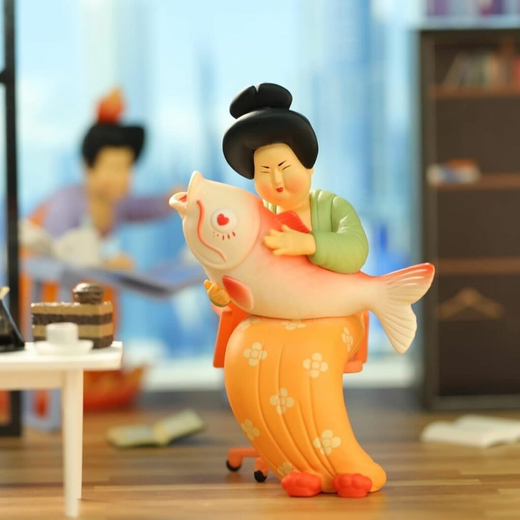 52Toys Figure Daily Work of Ladies of Tang Dynasty blind box (1 piece ...