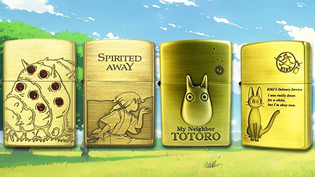 Koleksi Zippo Studio Ghibli Kembali Rilis dengan Desain Baru- Karakter ...