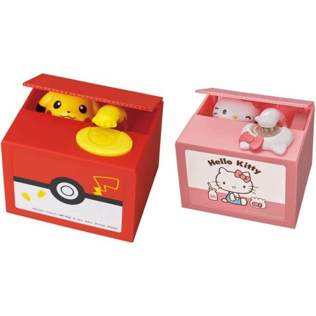 Pikachu Bank Set (2 Variant) Bank dengan desain Lucu - TITIP JEPANG