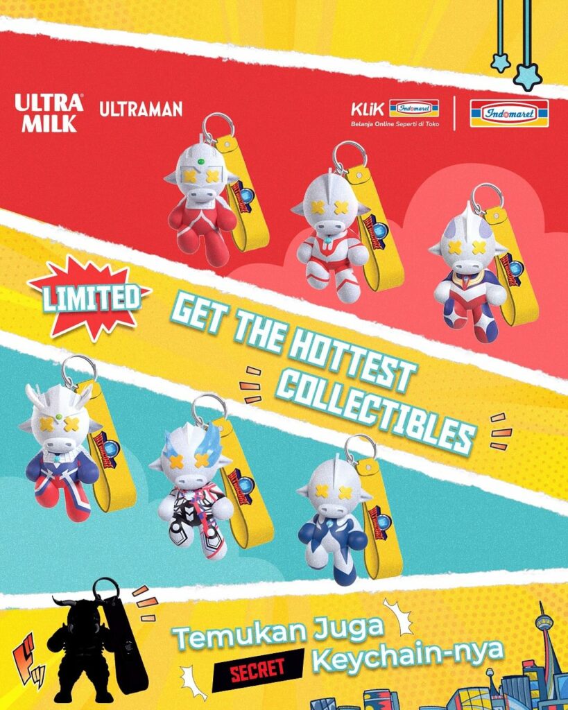 Kolaborasi Ultra Milk x Ultraman Mengeluarkan Gantungan Kunci?! - TITIP ...