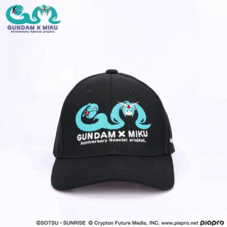 Gundam x Hatsune Miku Cap [PO-24] - TITIP JEPANG