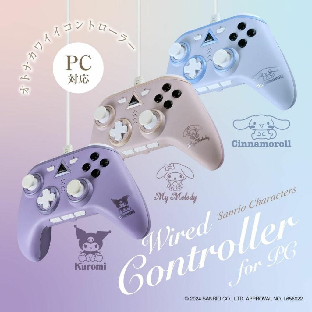 Controller Wired Controller Sanrio Characters for PC (Variasi) (Allone ...