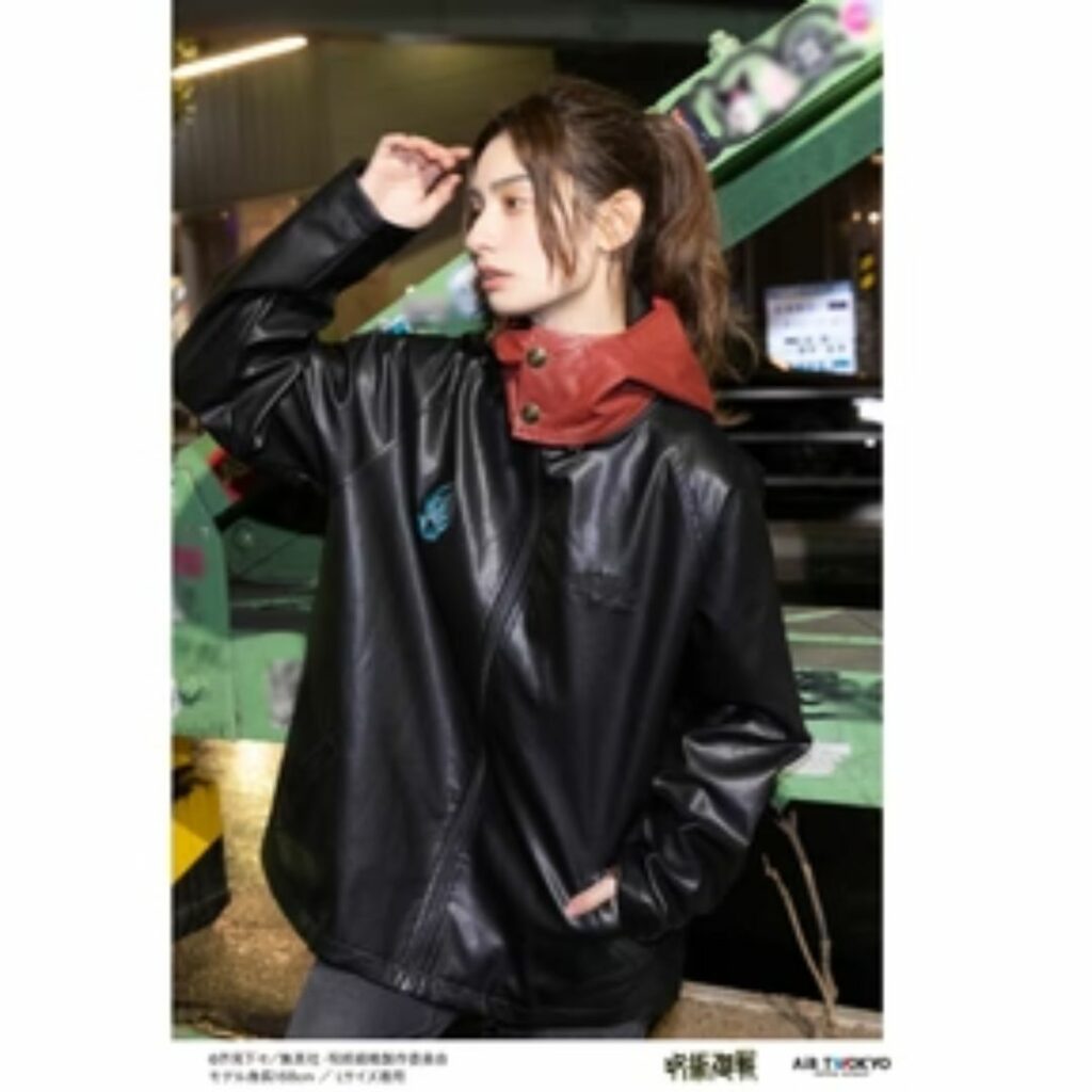 Jaket Jujutsu Kaisen Itadori Yuji model Leather Jacket (M/L) [PO-25 ...