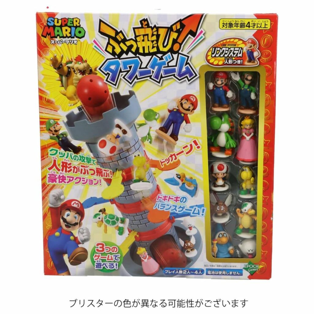 EPOCH Super Mario Buttobi Balance Tower Game - TITIP JEPANG
