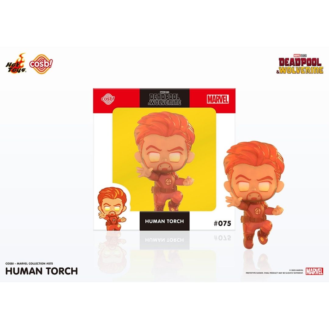 Marvel Collection #075 Human Torch [Movie Deadpool & Wolverine] (Cosby ...