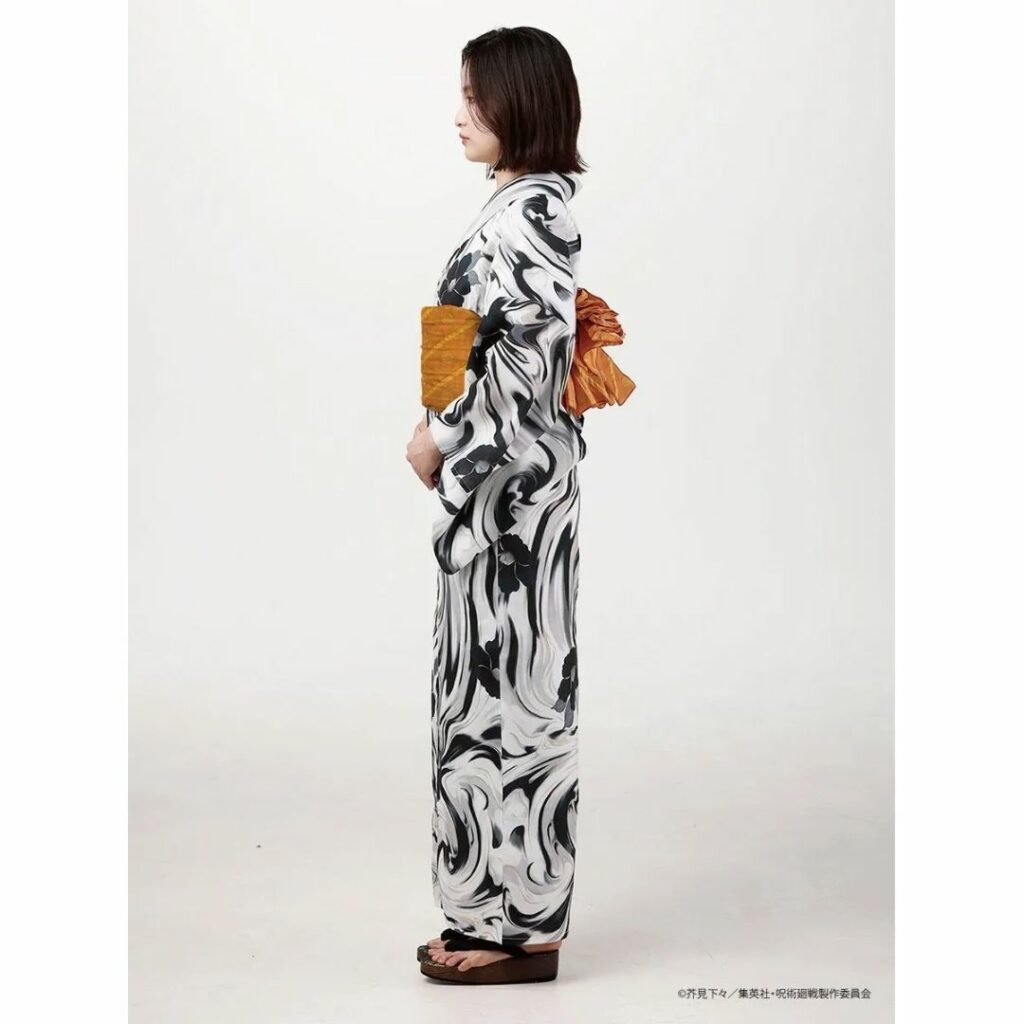 Yukata Jujutsu Kaisen Geto Suguru Women Yukata and Heko Obi Set PO-25 ...