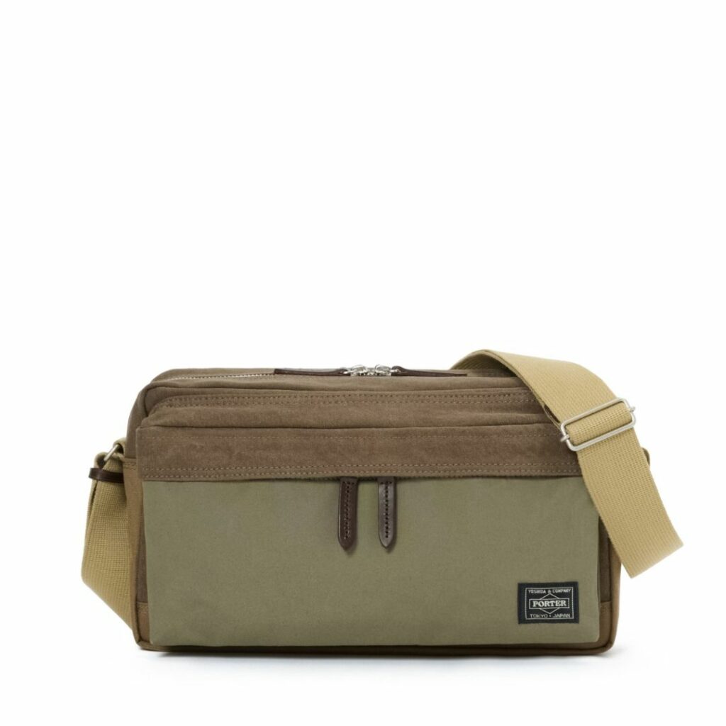 Tas PORTER BRIDGE - SHOULDER BAG (L) 193-04061: Perpaduan Material Unik ...