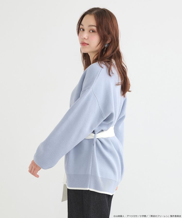 earth music& ecolocy x Sousou no Frieren Himmel image cardigan PO-25 - TITIP JEPANG