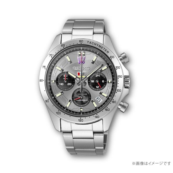 Transformers x Seiko collaboration watch DECEPTICON PO-25 - TITIP JEPANG
