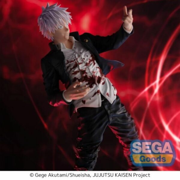 SEGA Figurizm Figure Jujutsu Kaisen Gojo Satoru Red Asli Tinggi 24cm ...