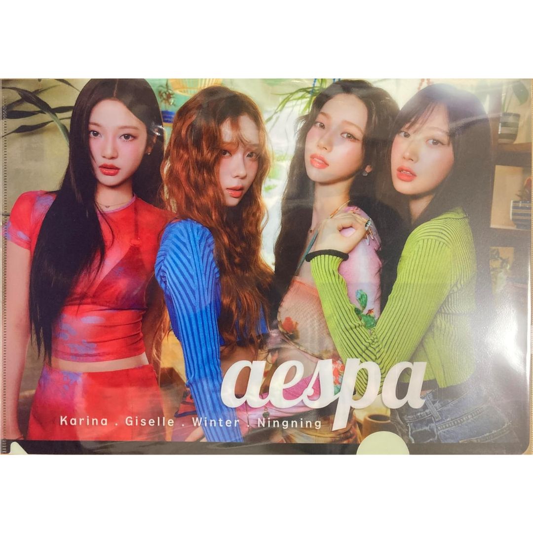 Aespa A4 Clear File: Arsip Gaya untuk MY! - TITIP JEPANG