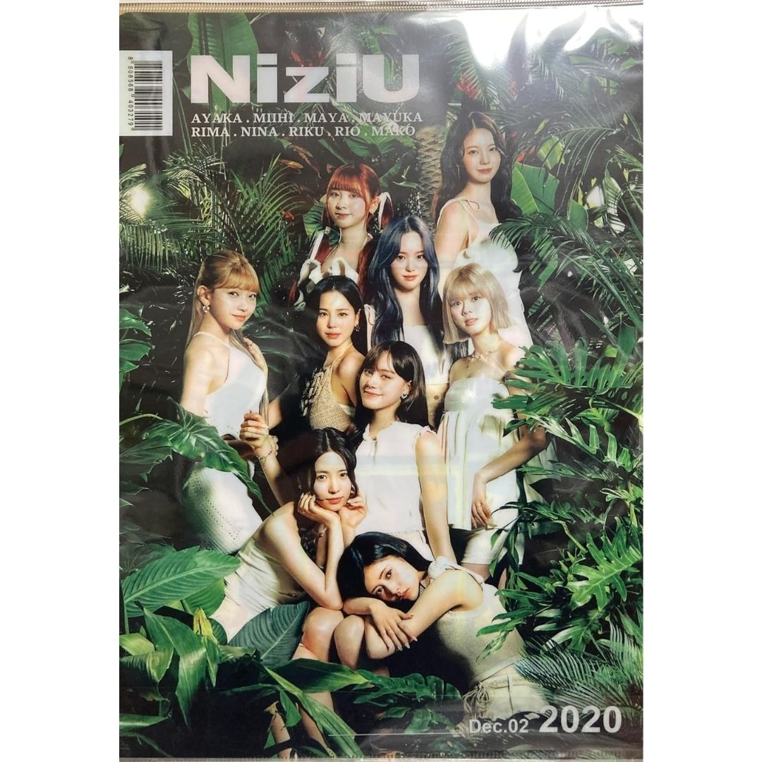 NiziU A4 Clear File: Arsip Gaya untuk WithU! - TITIP JEPANG