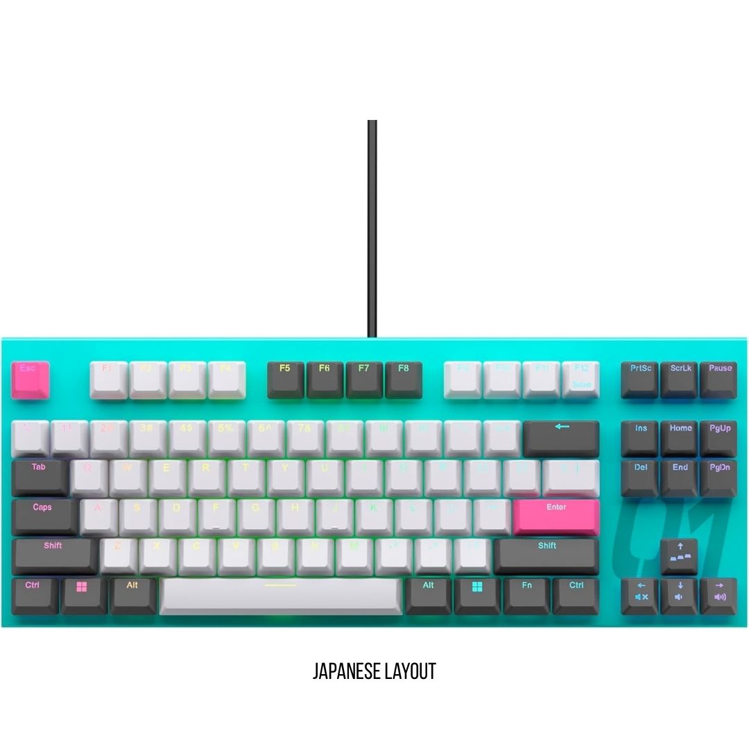 REALFORCE Gaming Keyboard Hatsune Miku Edition Precision & Durability ...