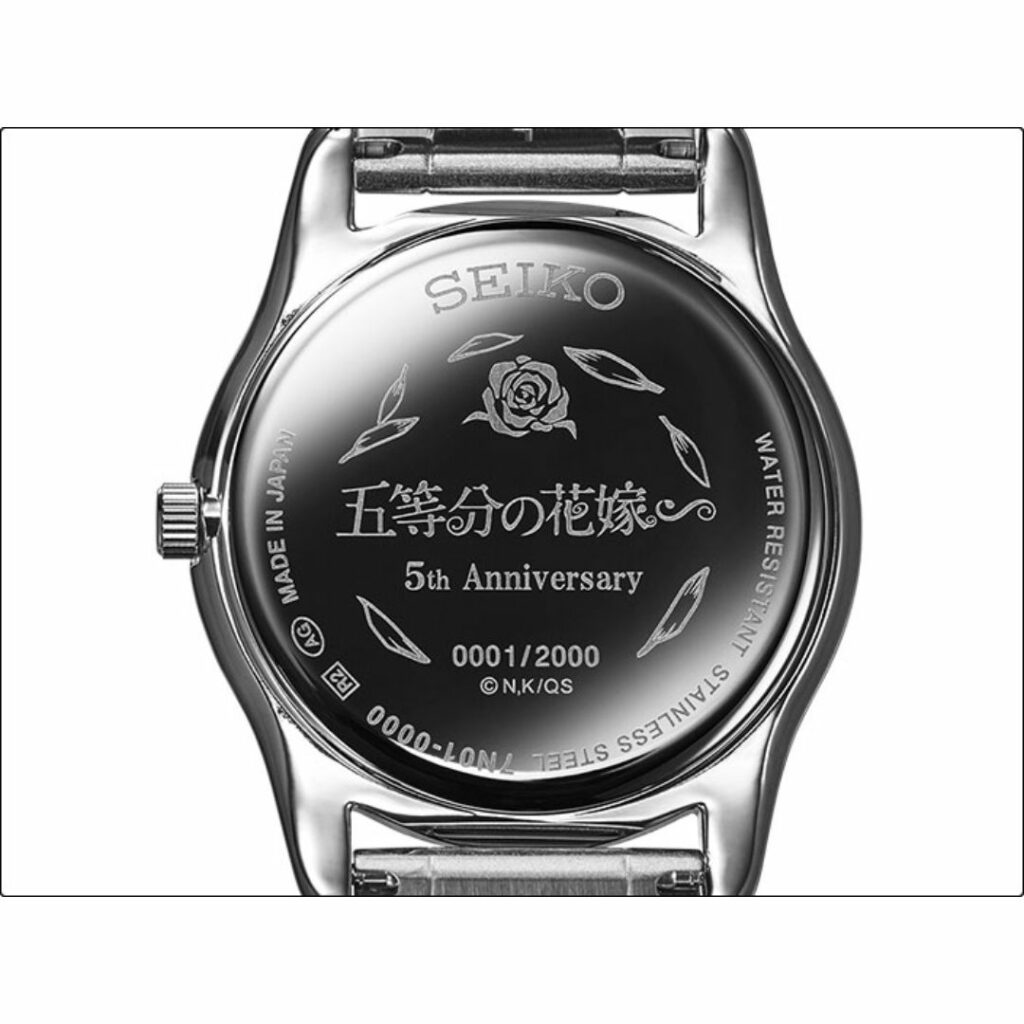 Jam Tangan SEIKO The Quintessential Quintuplets: Kolaborasi Edisi ...