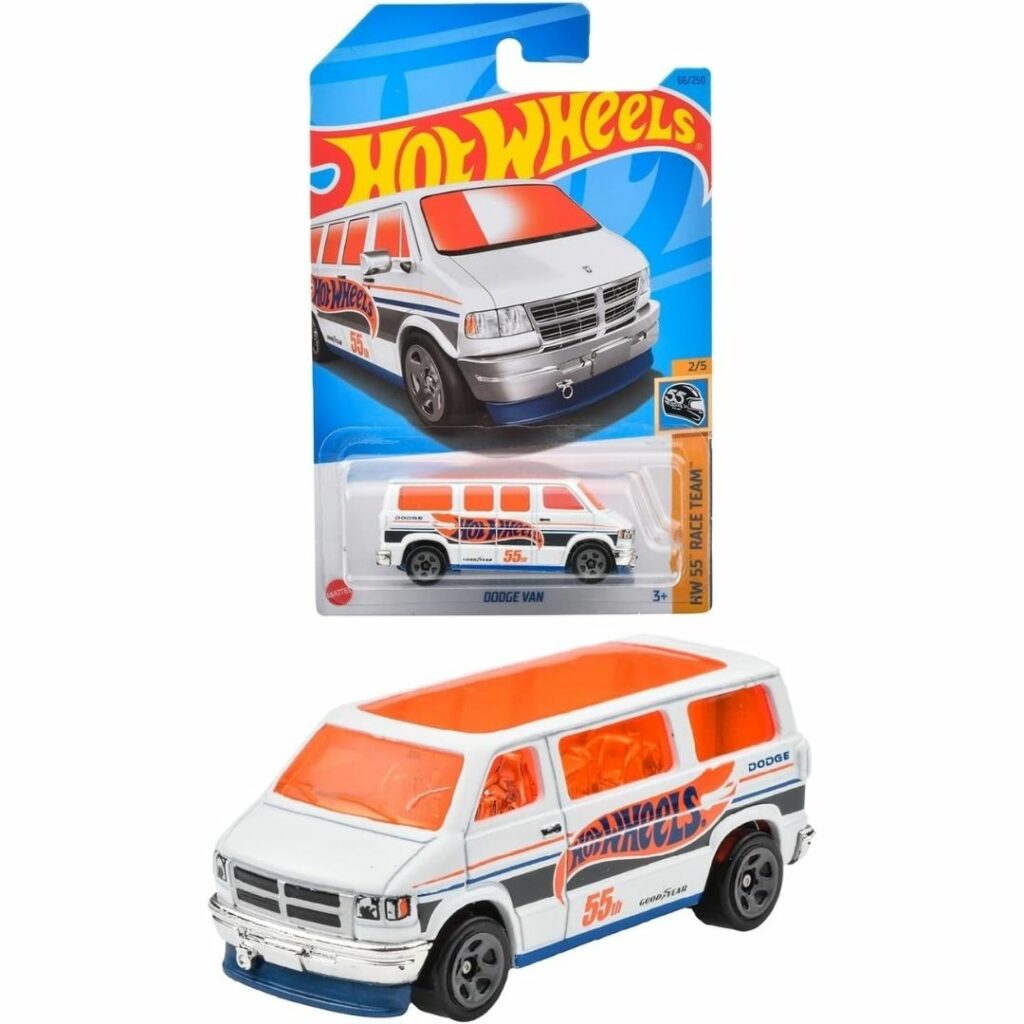 Hot Wheels Dodge Van HNK19 Basic Car - TITIP JEPANG