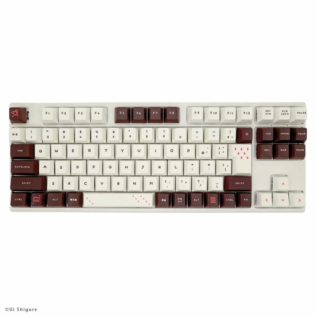 Shigure Ui x FumoColle Keyboard Japanese Layout VARMILO (Pilih Switch ...