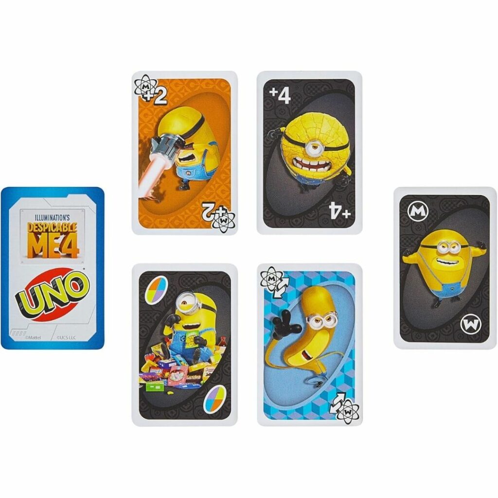 UNO Despicable Me 4 Minions Card Game - TITIP JEPANG