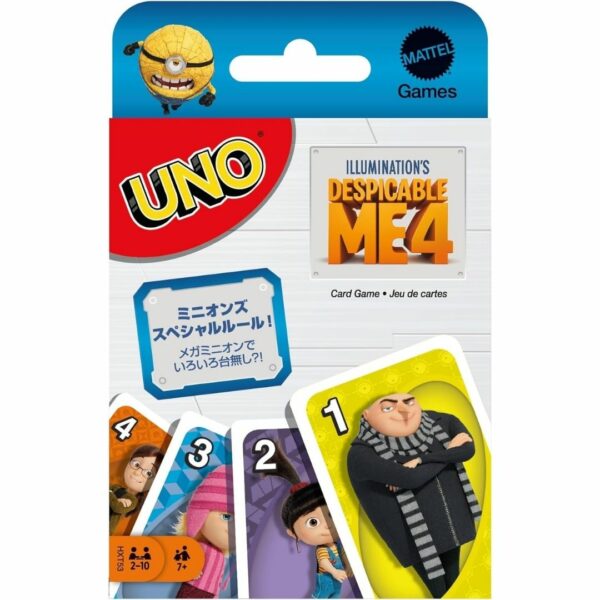 UNO Despicable Me 4 Minions Card Game - TITIP JEPANG