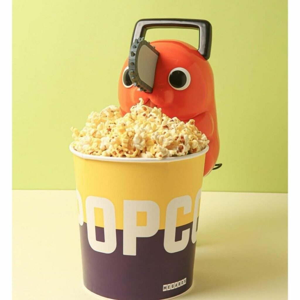 Chainsaw Man Pochita Popcorn Bucket – Popcorn Bucket Eksklusif - TITIP ...
