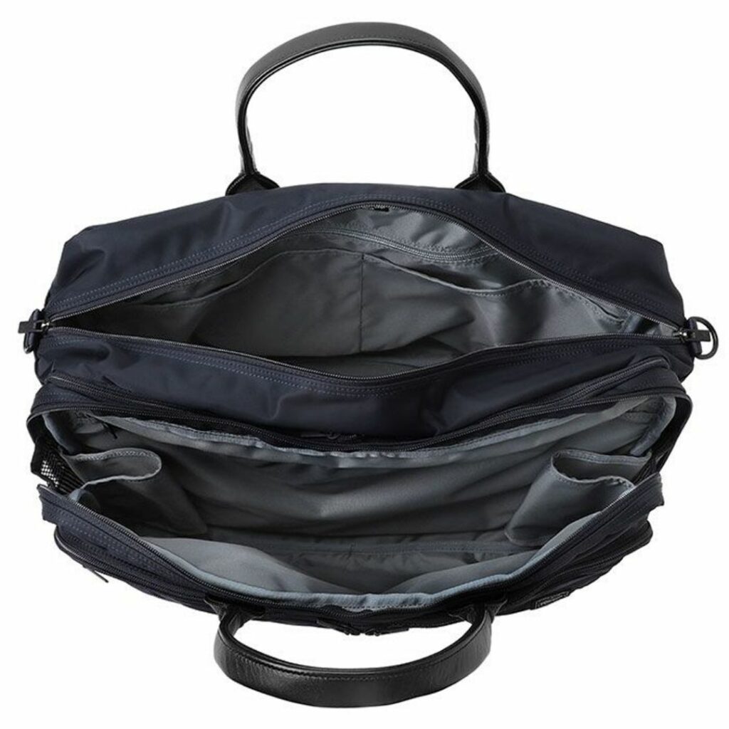 PORTER TIME 2WAY OVERNIGHT BRIEFCASE (L) 655-08294 Original Jepang ...