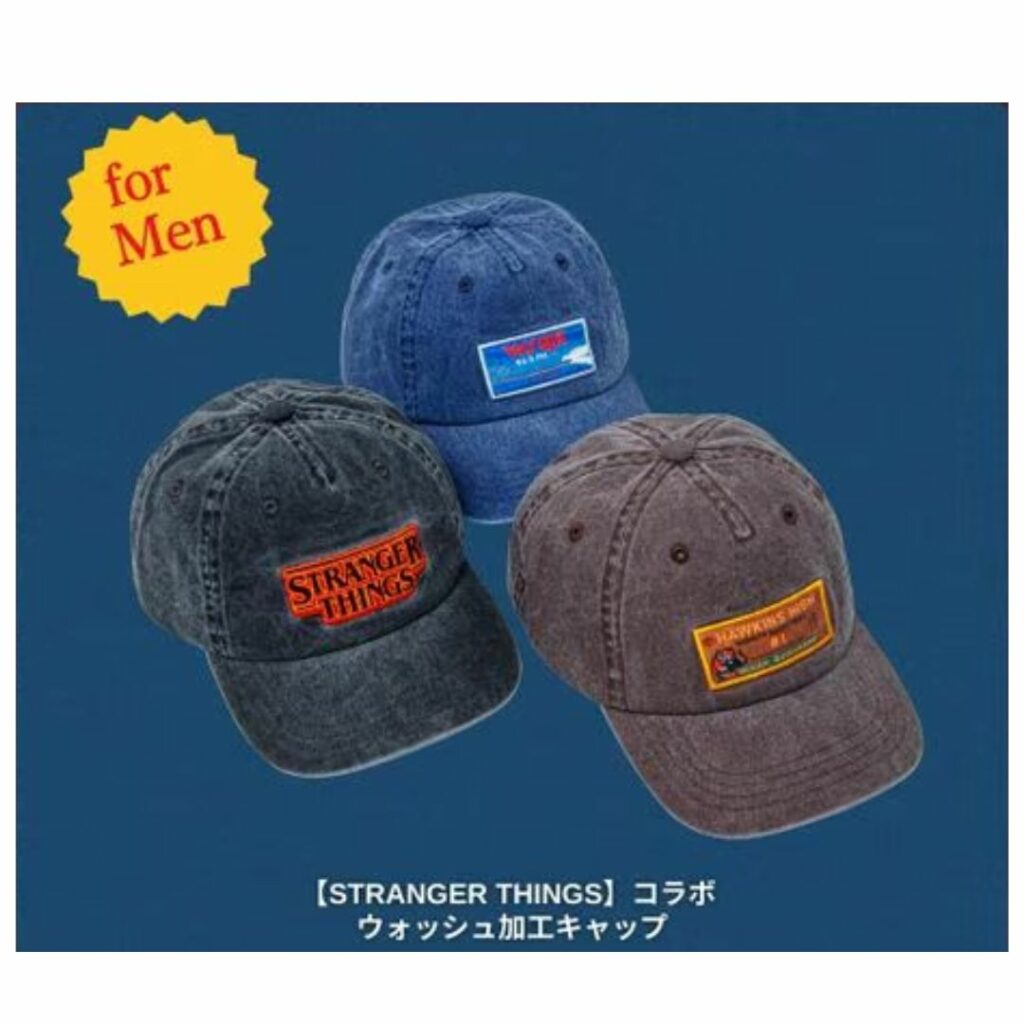 Niko And X Stranger Things Collaboration Washed Cap Unisex Original ...