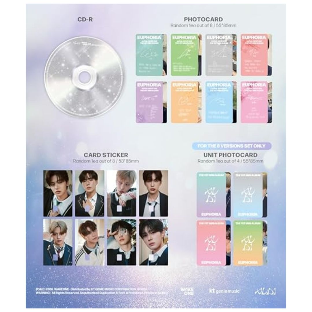 ALPHA DRIVE ONE Euphoria Jewel Case CD Korean Edition Official Import ...